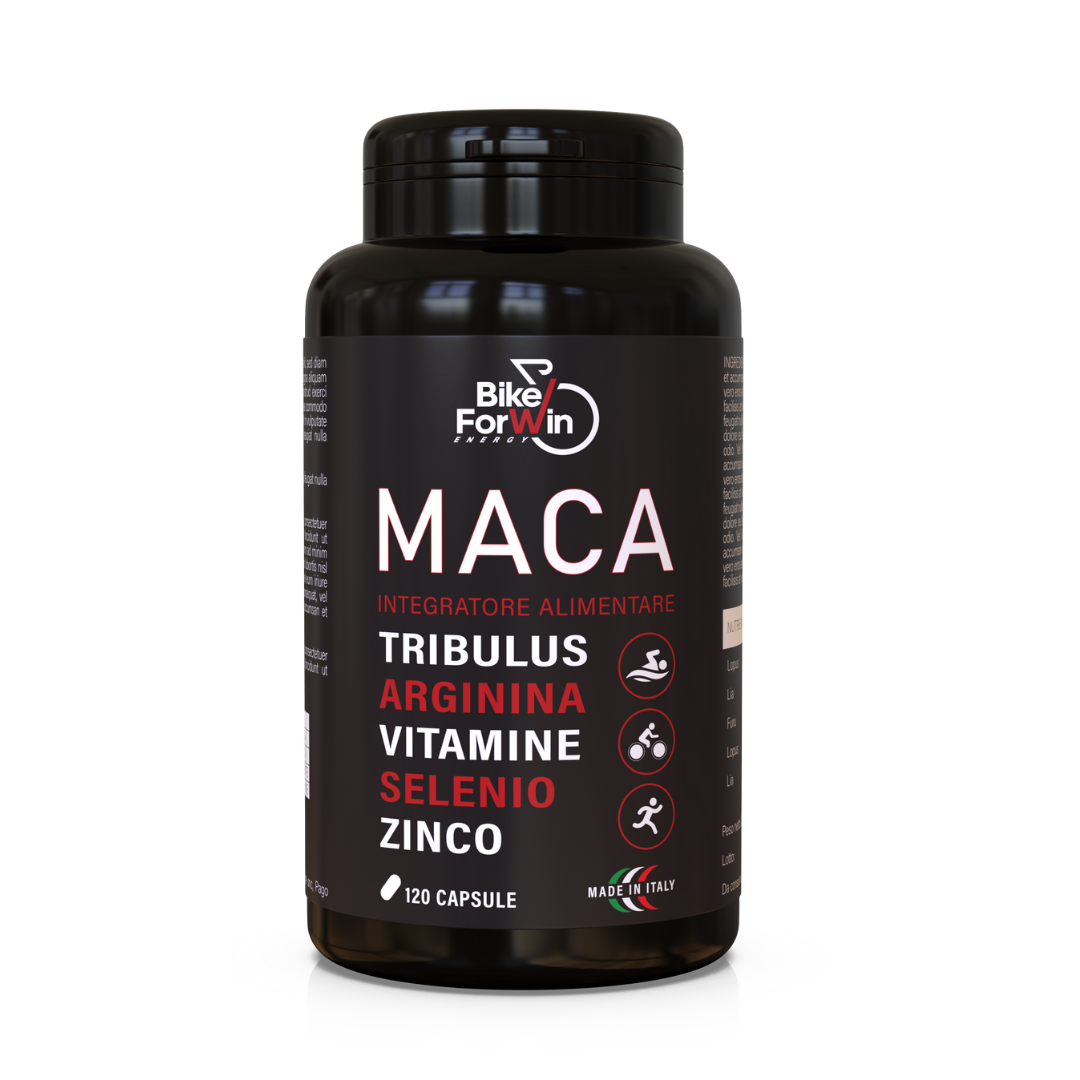 Bikeforwin Extra Strong Black Peruvian Maca + Tribulus Terrestris, Men ...